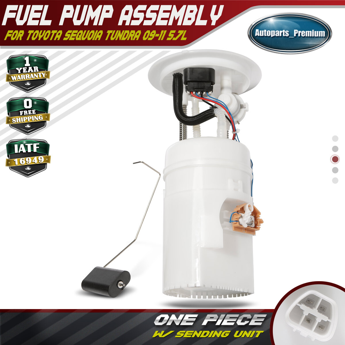 Fuel Pump Module Assembly for Toyota Sequoia Tundra 5.7L 2009 2010 2011 ...