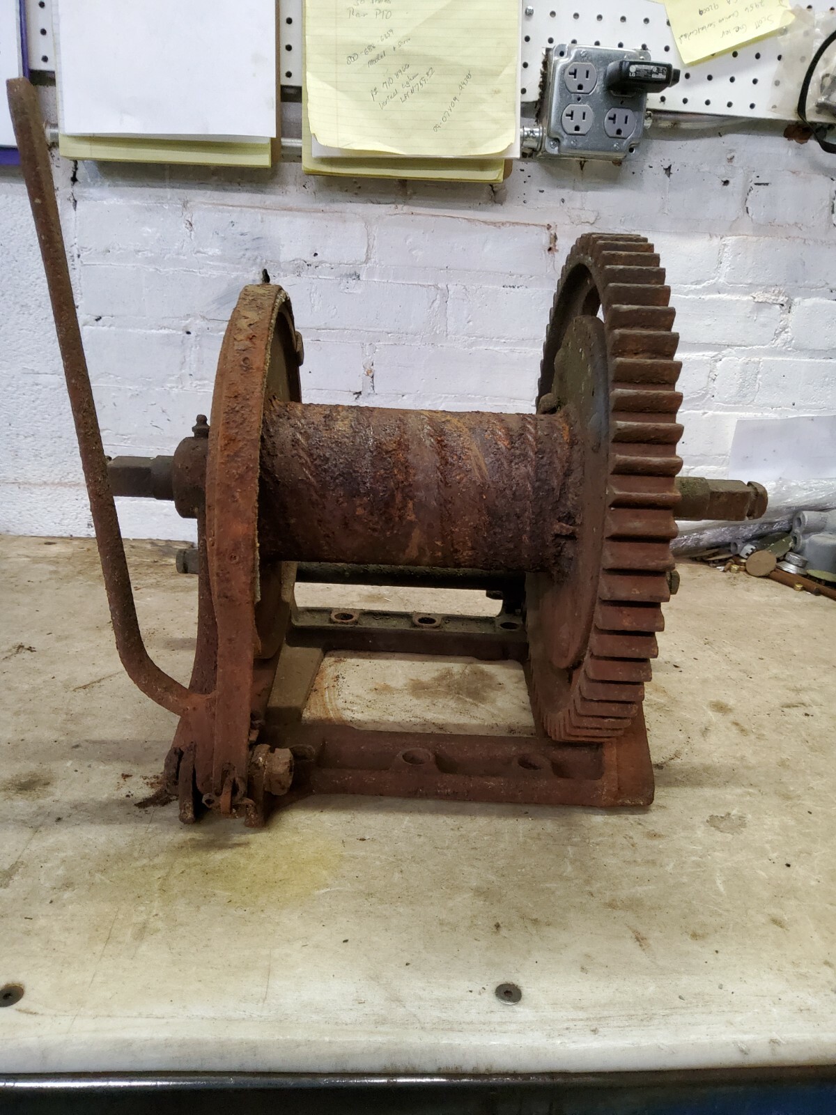 Vintage Sasgen Derrick winch | eBay