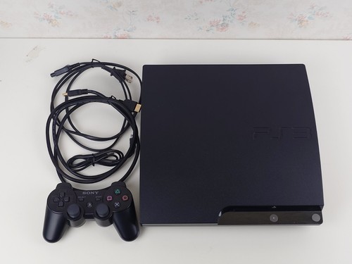 Sony PlayStation PS3 160GB Console CECH-2500A Charcoal Black With ...
