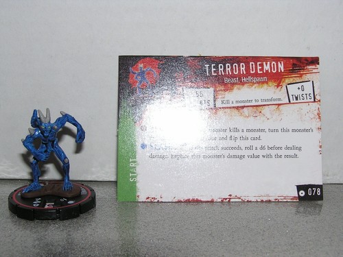 Horrorclix Base Set HRC-078 Terror Demon | eBay