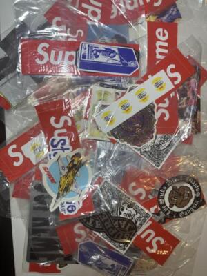 Supreme Sealed Sticker Lot Pack (1) Random Brand New Unused | eBay