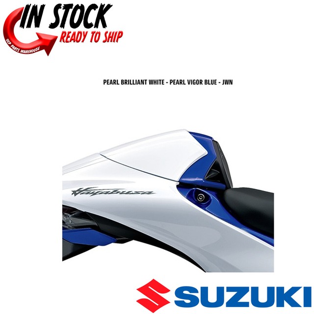 Suzuki Hayabusa Rear Seat Cowl White Blue 2023 GSX1300R 45500-10800-JWN ...