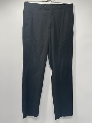Britches by Samtex Men's Polyester Black Casual Dress Pants Size W 32 X ...
