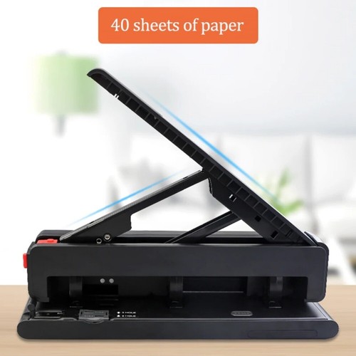 9942 Manual Heavy-Duty Puncher File Document Paper Three-Hole Punch A4 ...