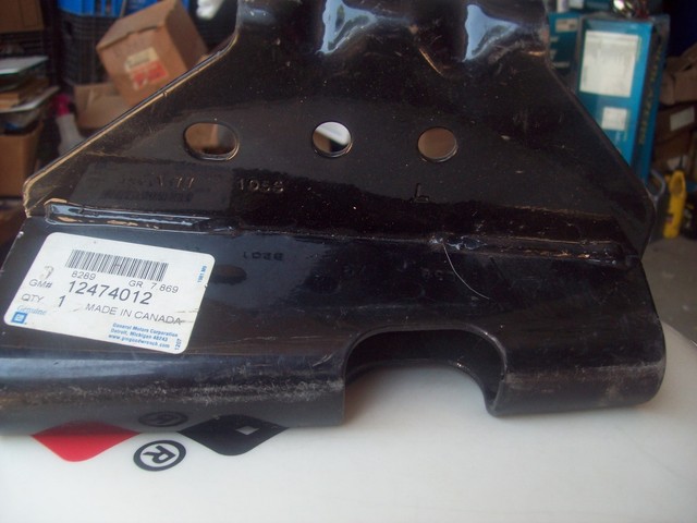 GM OEM Front Bumper-bumper Bracket Left 12474012 for sale online | eBay