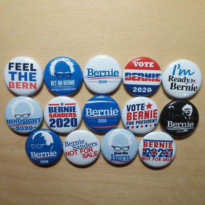 Bernie Sanders buttons badge pin 2020 election democrat president ...