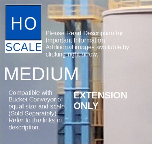 HO Scale Bucket Conveyor Kit Expandable for Grain Elevator Structures 1 ...