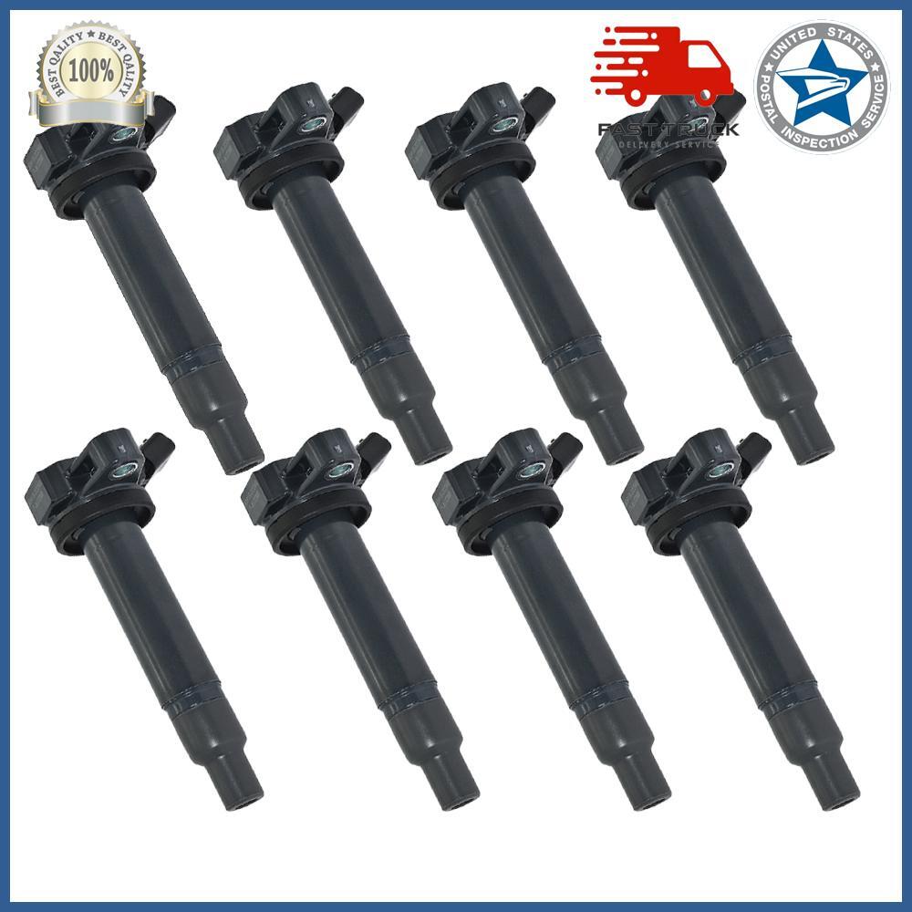 8PCS Ignition Coils 9091902249 for Toyota Tundra Sequoia 4Runner Lexus ...