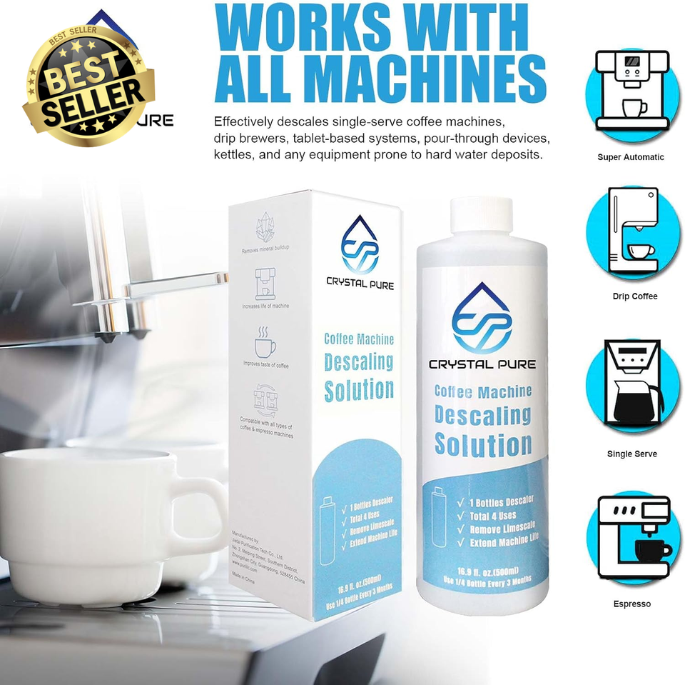 500Ml Liquid Descaler Cleaner Descale Descaling Solution for Breville ...
