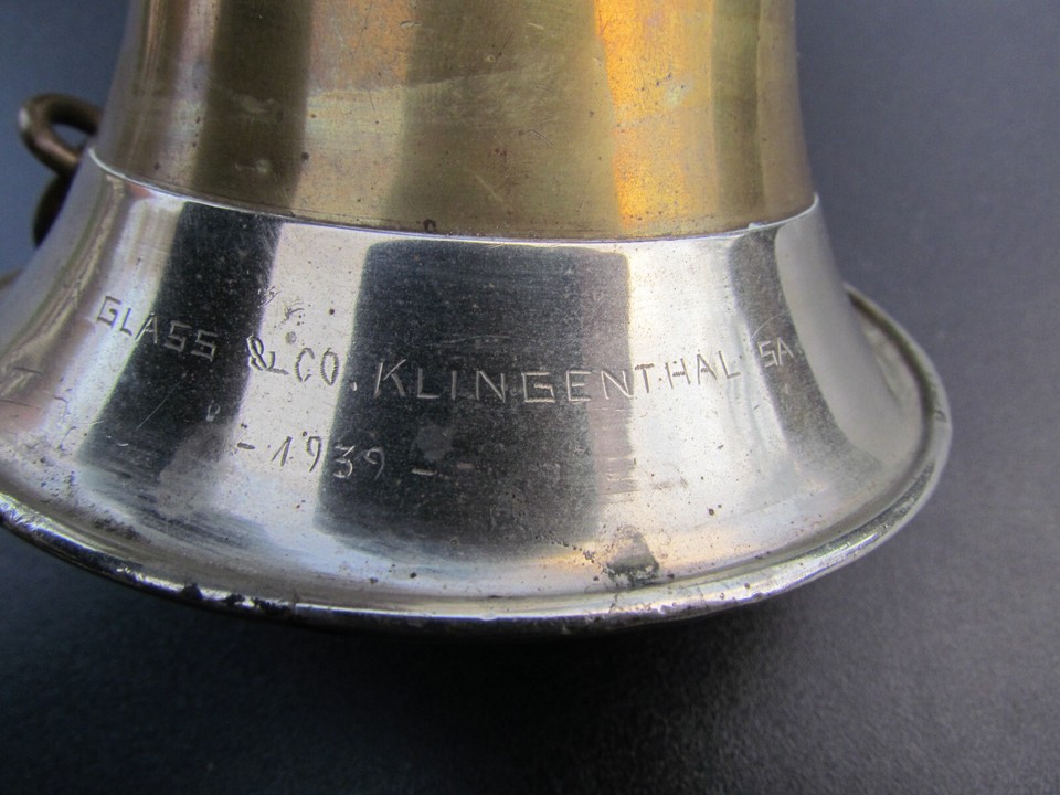 German Bugle 39-45 Original SA WW2 Max Glass Klingenthal 1939 | eBay