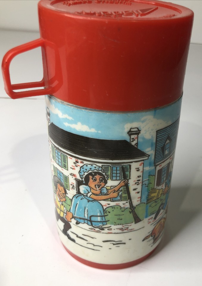Back in 76 Metal Lunch Box WITH Thermos - Vintage 1975 | eBay