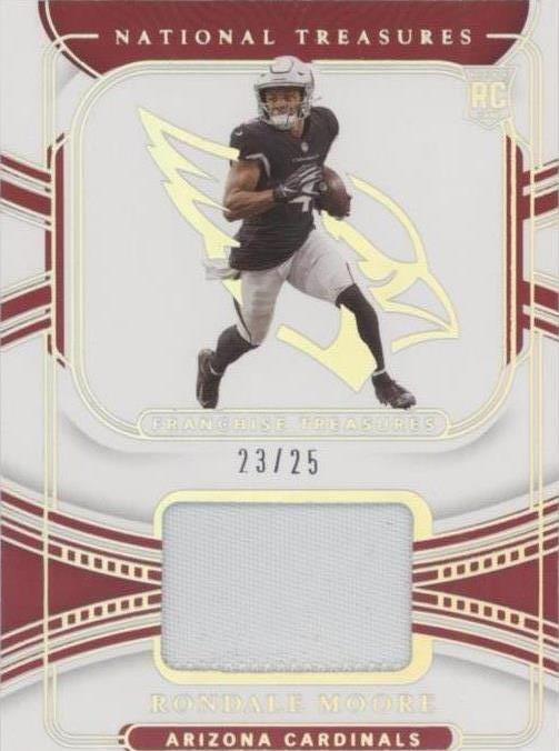 2021 Panini National Treasures - Franchise Treasures Rondale Moore #FT ...