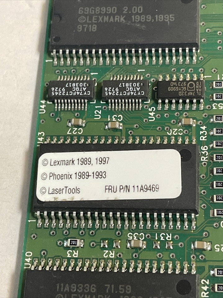 IBM Lexmark Vintage 11A9469 Printer Copier Memory @CPU79 | eBay