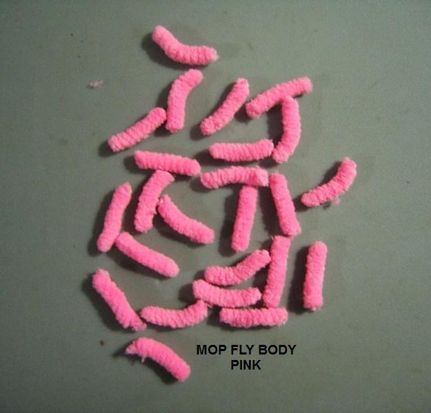 25 MOP FLY Bodies..The MOP FLY..many colors to choose from..COMBINE ...
