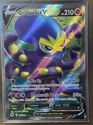 Grapploct V 072/073 - Champions Path NM Ultra Rare Full Art Pokémon ...