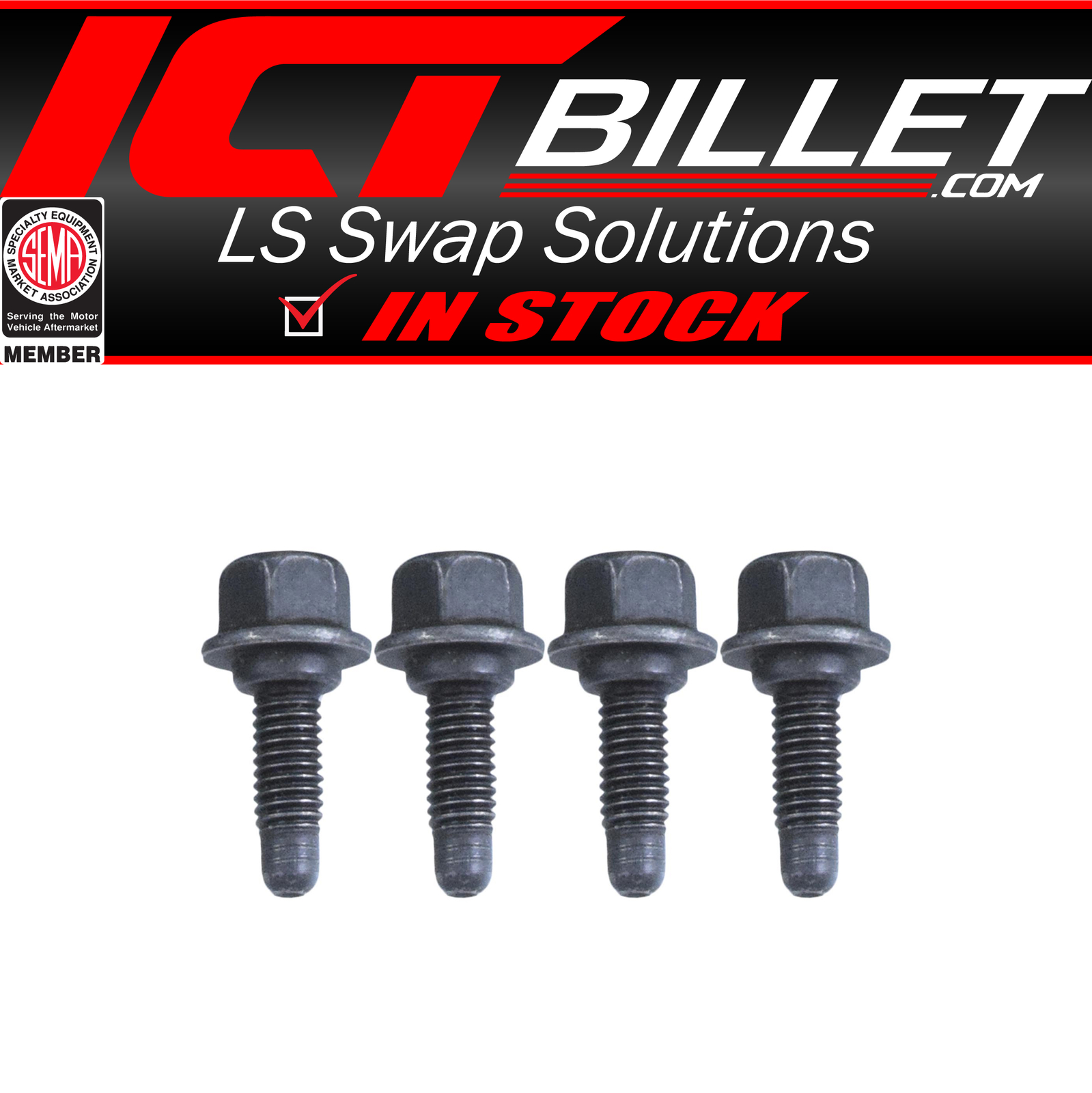 Bolts - LS GM OEM Lifter Guide Tray BOLTS Set of 4 - LS1 LS7 Retainer ...