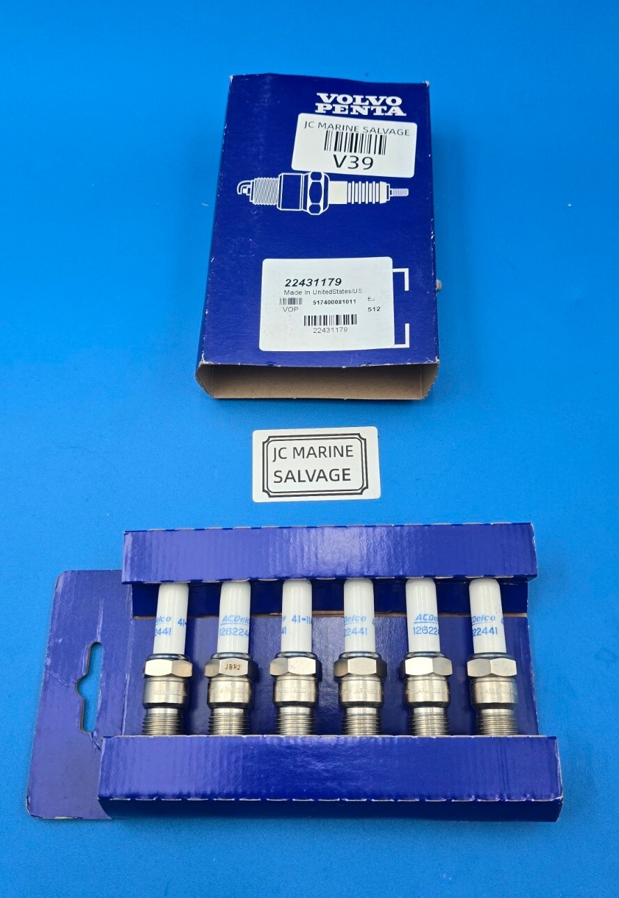 22431179 Volvo Penta Spark Plug Kit 22431179 Genuine OEM Part for sale ...