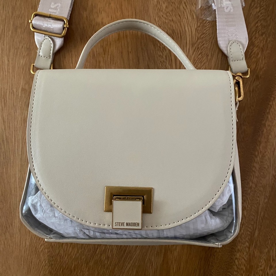 NWT Steve Madden Melodie Crossbody Purse Bag Handbag Shoulder Oatmeal ...