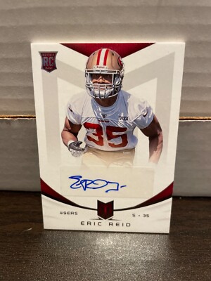 2013 Panini Momentum #133 Eric Reid Rookie Signatures Silver #/199 | eBay