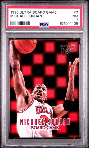 1996 FLEER ULTRA BOARD GAME #7 MICHAEL JORDAN PSA 7 | eBay