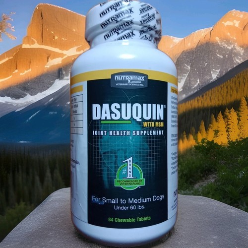 NEW DASUQUIN JOINT HEALTH WITH MSM SUPPLEMENT SMALL DOGS UNDER 60LB 84 ...