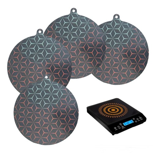 Kitchens Love These Non Slip Silicone Pads for Induction Hobs Pack of ...