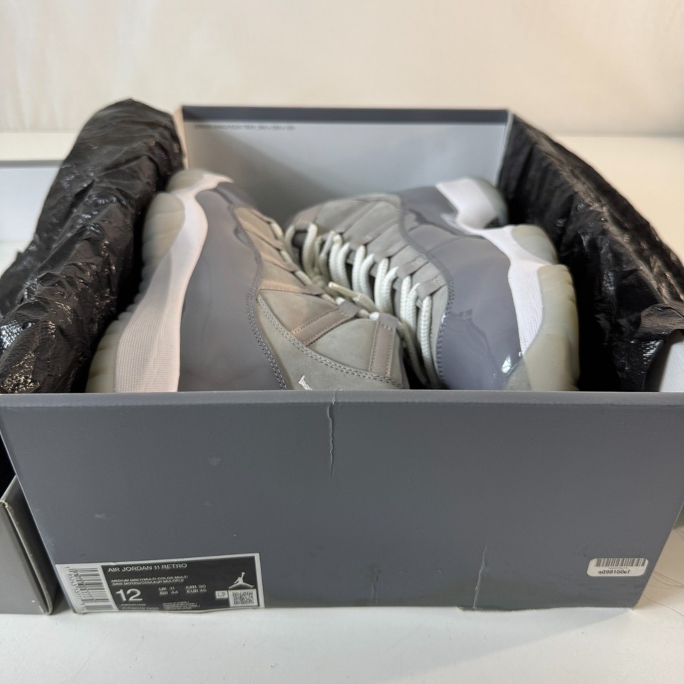 Nike Air Jordan 11 Retro Cool Grey Men's Size 12 Grey Sneakers | eBay