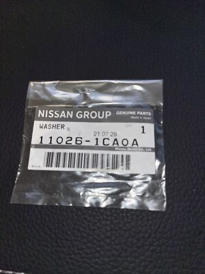 Genuine Nissan/Infinity Differential Drain Plug Washer 11026-1CA0A ...