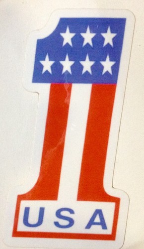 2-PACK RAT ROD U.S.A. AMERICAN FLAG HOT ROD STICKER CHOPPER RACING RAT ...