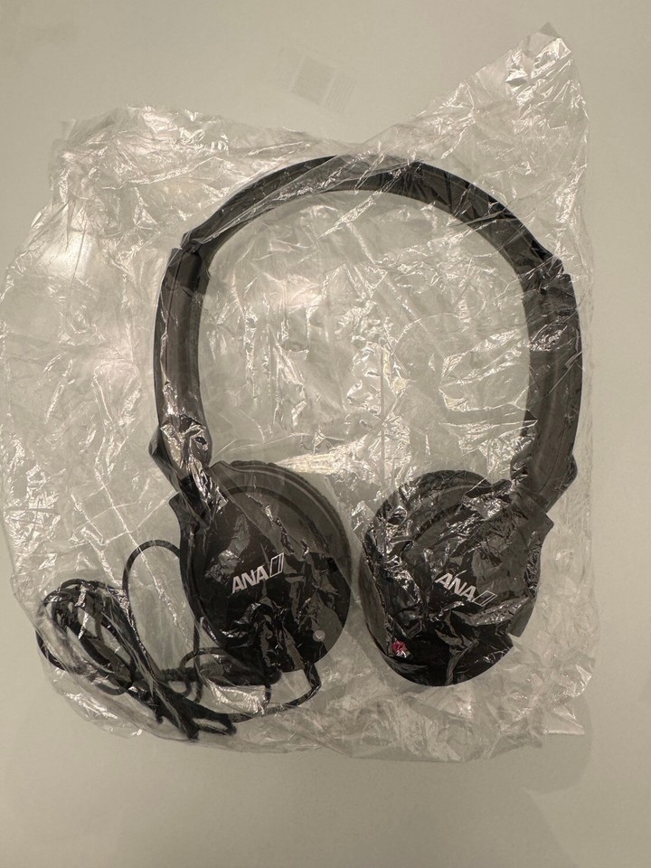 2 set * New Sony Noise Cancelling Headphone ANA Airlines Biz Cls 2 ...