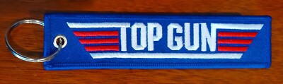 ️ TOP GUN Keychain fighter - Double Sided - Tom Cruise - F18 - Top Gun ...
