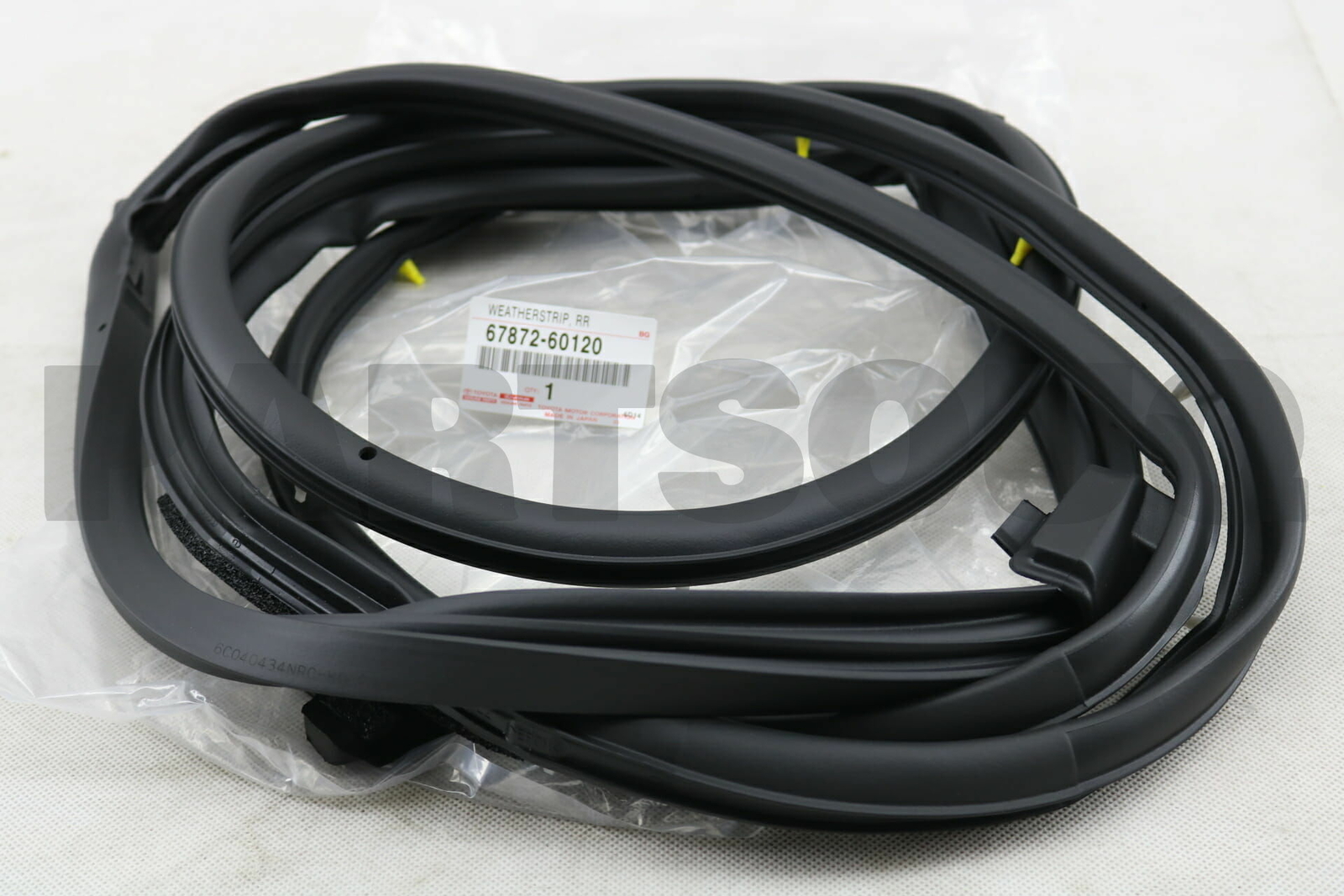 6787260120 Genuine Toyota WEATHERSTRIP, REAR DOOR, LH 67872-60120 | eBay