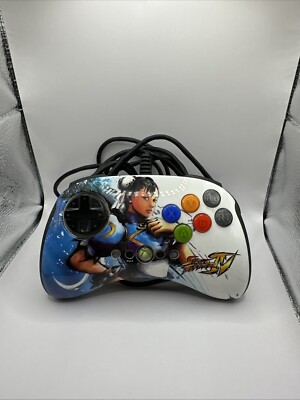 MICROSOFT XBOX 360 CONTROLLER STREET FIGHTER IV CHUN-LI WIRED *TESTED ...