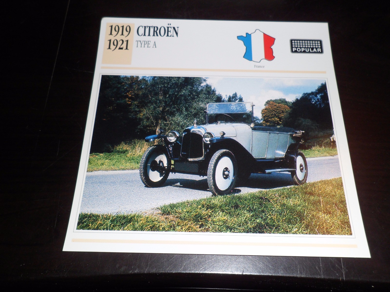 VARIOUS CITROEN Car Photo Spec Sheet Stat Info CARD | eBay