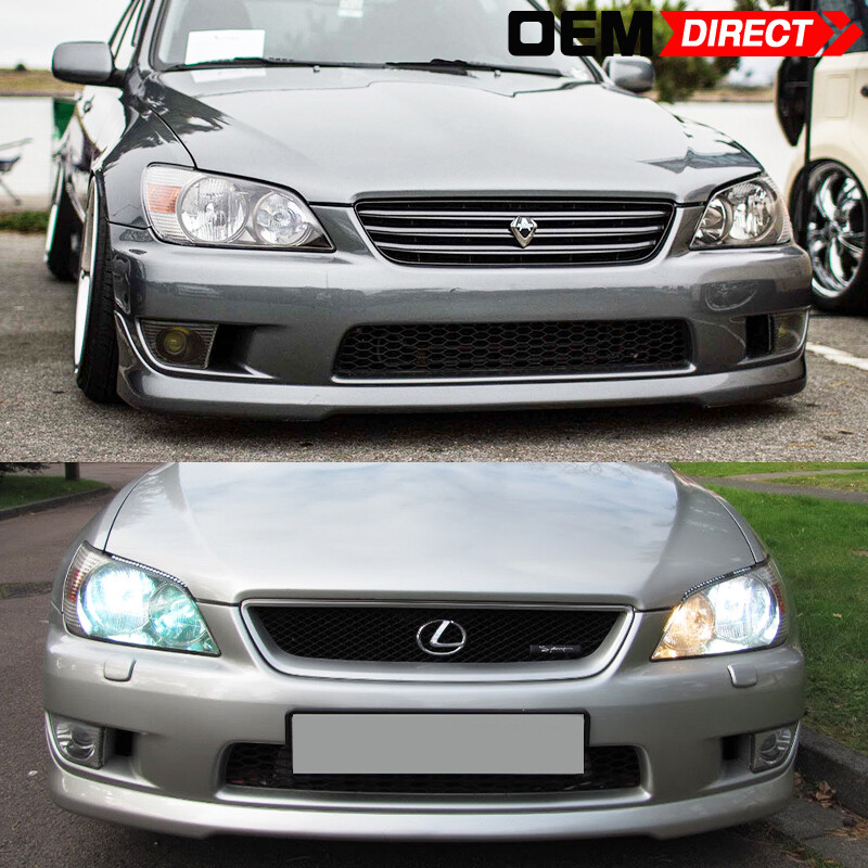 Fits 01-05 Lexus Is300 Altezza Sxe10 TRD Style Front Bumper Lip Spoiler ...
