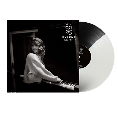 MYLENE FARMER - BEST OF 86/95 - ALBUM VINYLE NOIR & BLANC (PC) | eBay