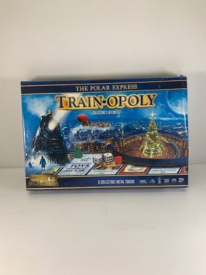 The Polar Express Train Opoly Board Game NEW - DAMAGED PACKAGING | eBay