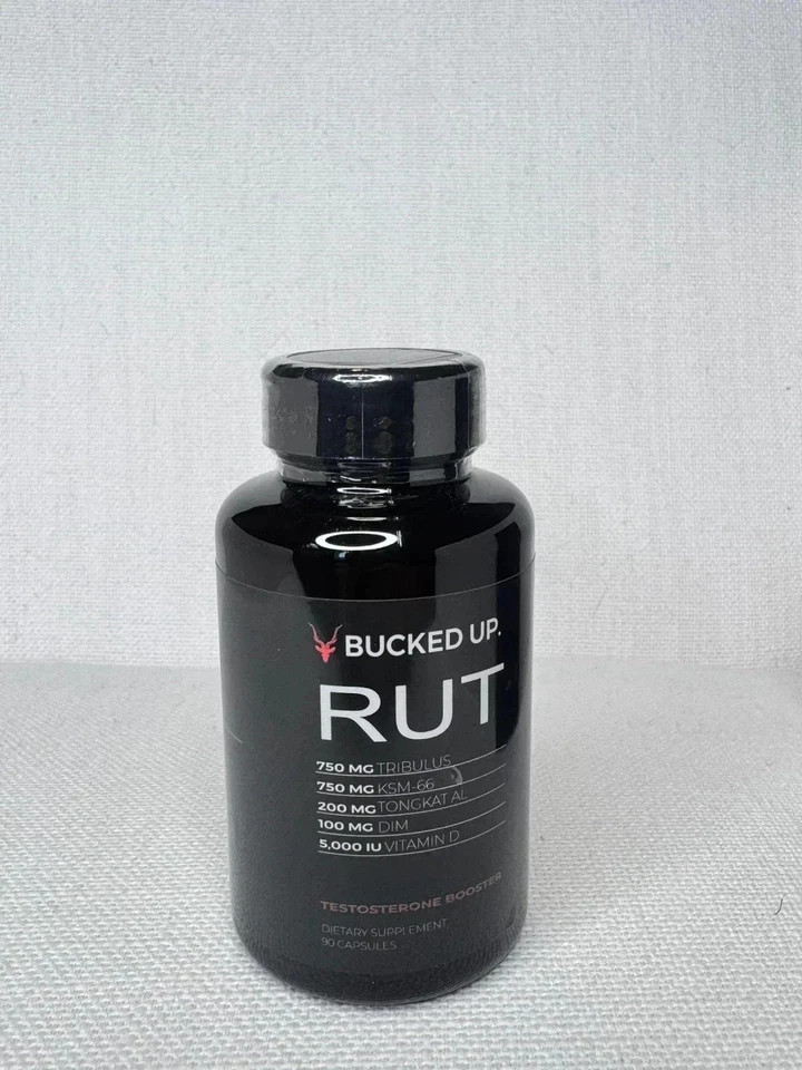 BUCKED UP RUT TESTOSTERONE BOOSTER 90 Capsules 30 Servings change ...
