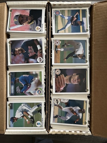 2 Row Box Of 1990 Upper Deck Baseball Cards | eBay