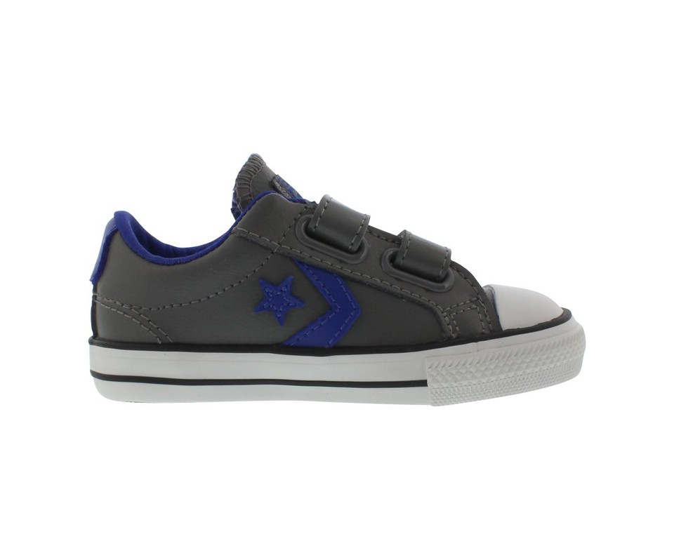 Converse Star Plyr Ev V Infant/Toddler Shoes Size 6, Color: Grey/Blue ...