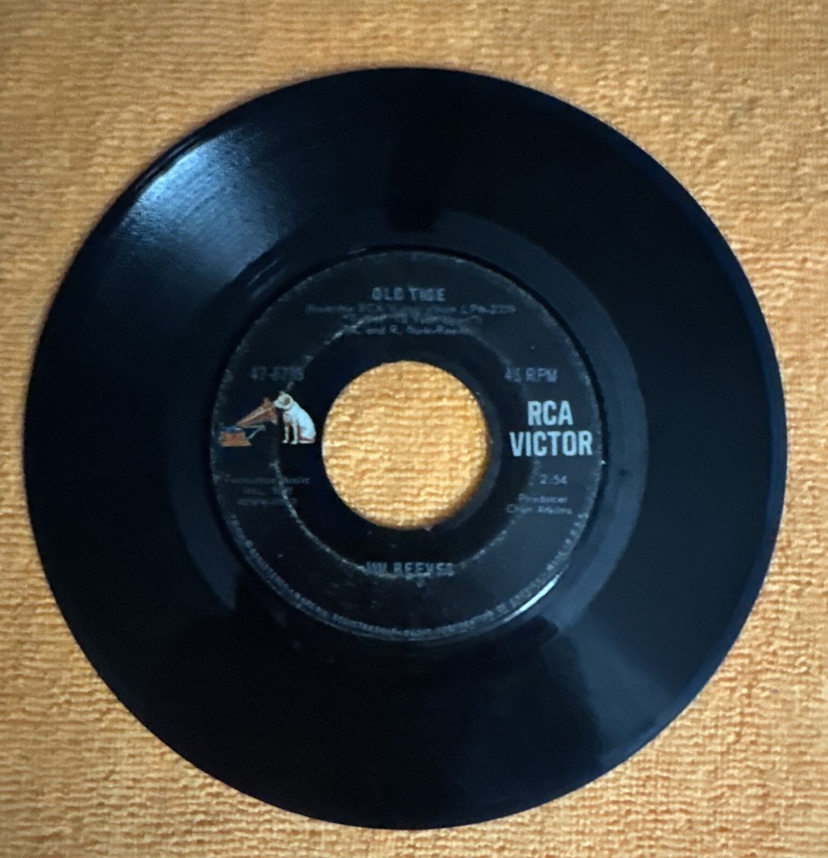 Jim Reeves: Distant Drums / Old Tige, 45rpm, 1966, FAST SHIPPING! | eBay