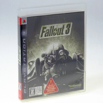 Fallout 3 FALL OUT PS3 Sony Japan Import PlayStation 3 NTSC-J Japanese ...