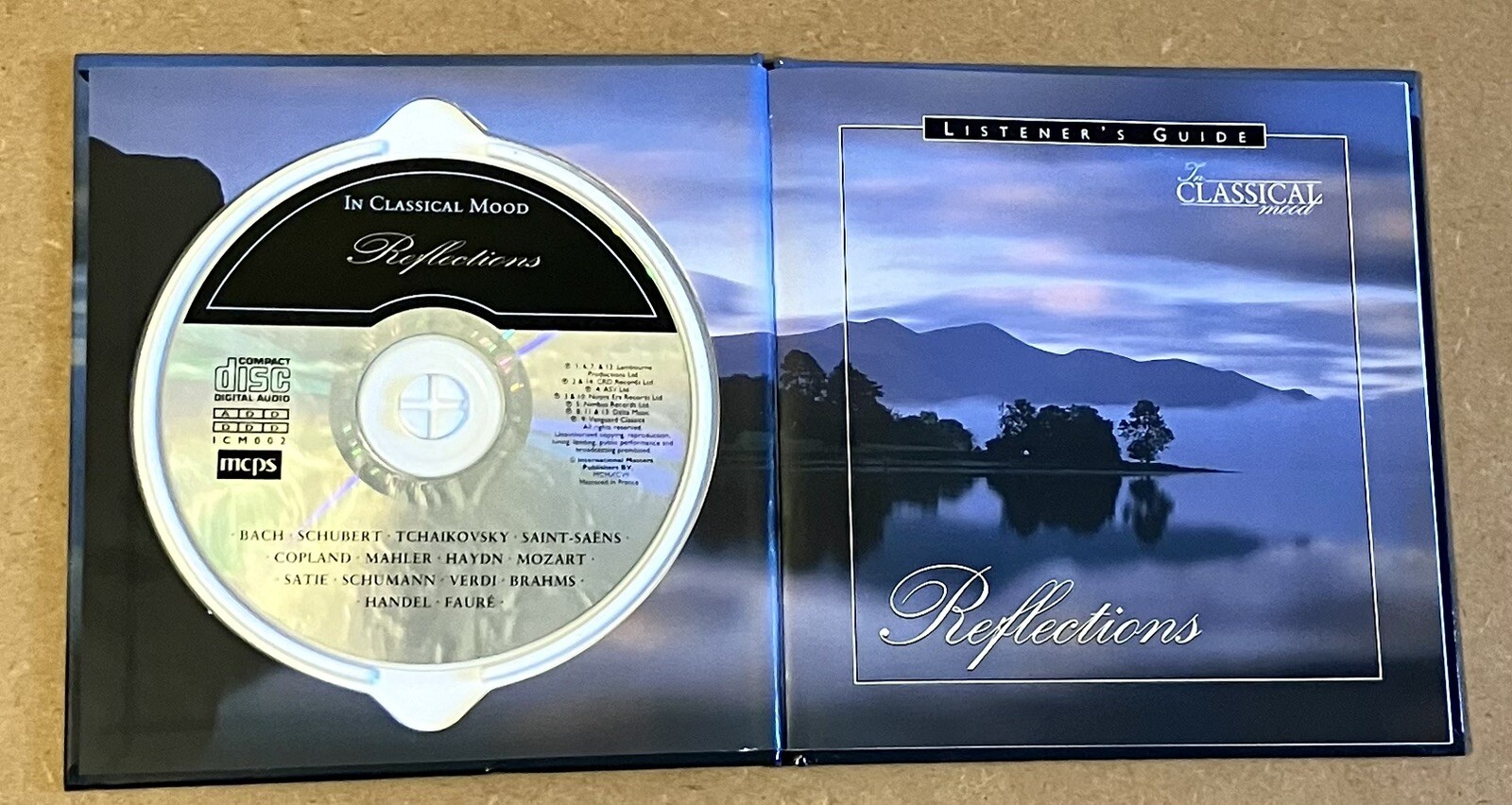 IN CLASSICAL MOOD CD AND LISTENER’S GUIDE HARDBACK BOOK. REFLECTIONS ...