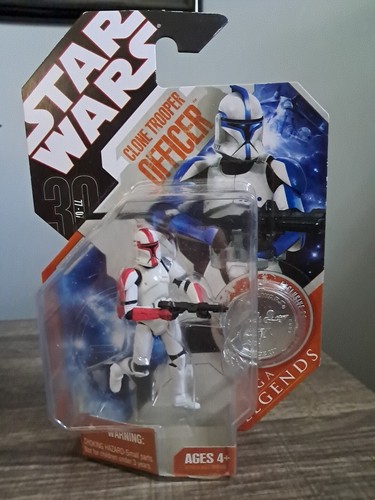 Star Wars Clone Trooper Officer (Red Captain) 30th Anniversary | eBay