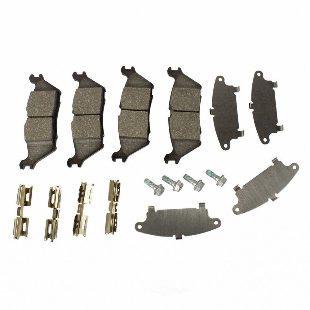 Disc Brake Pad Set-Standard Premium Disc Brake Pad fits 15-17 Ford F ...