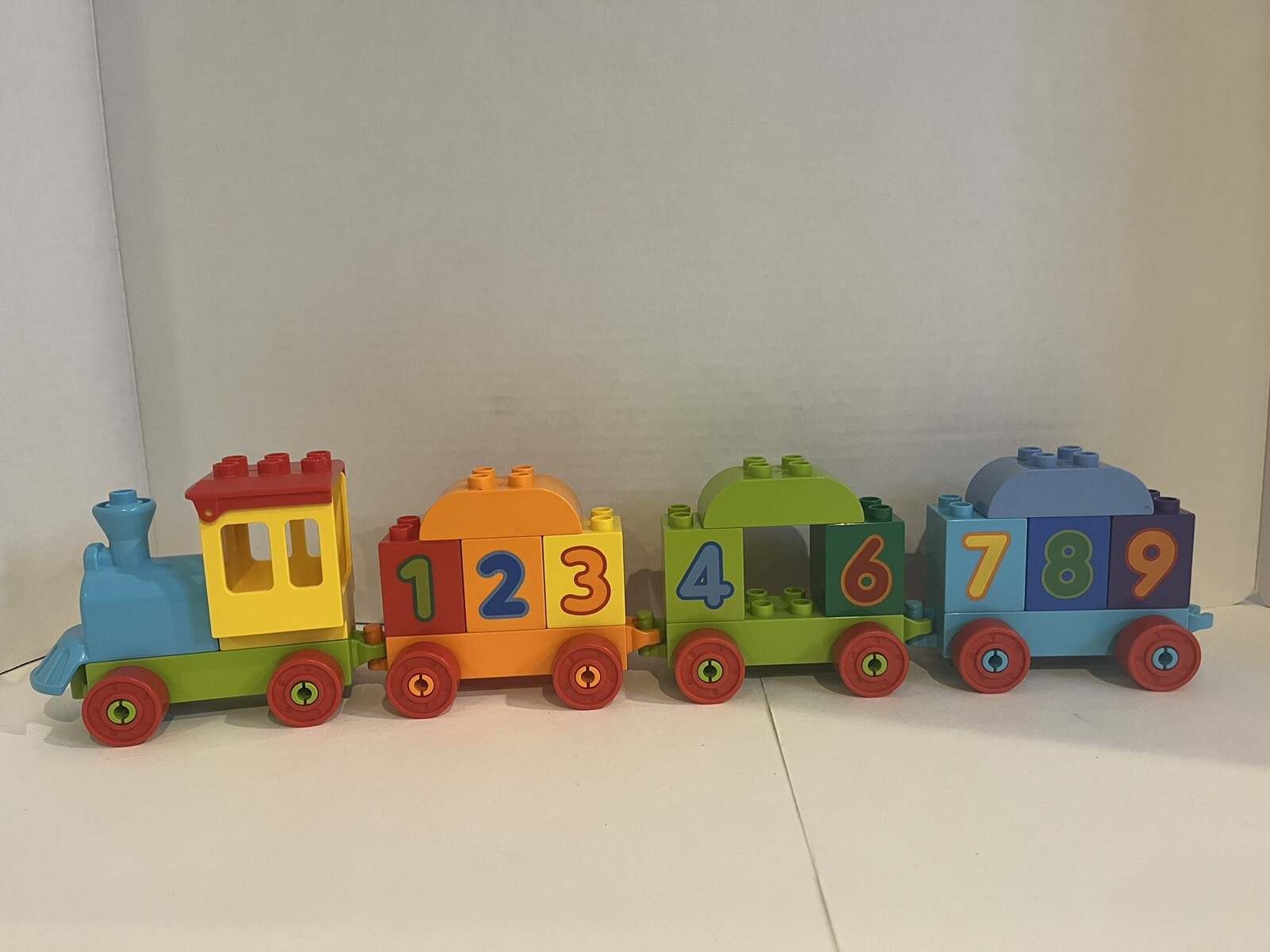 Lego Duplo Numbers Train 10558 Learn To Count Preschool Missing #5 ...