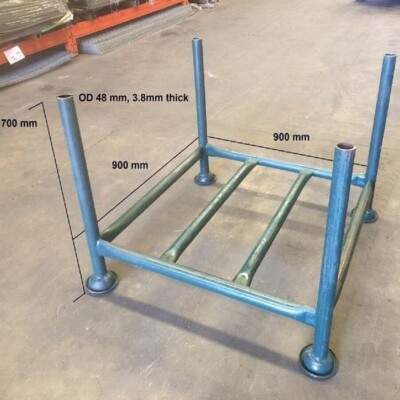 Brand New ! Heavy Duty Green Steel Collapsible Stillage - Green ...