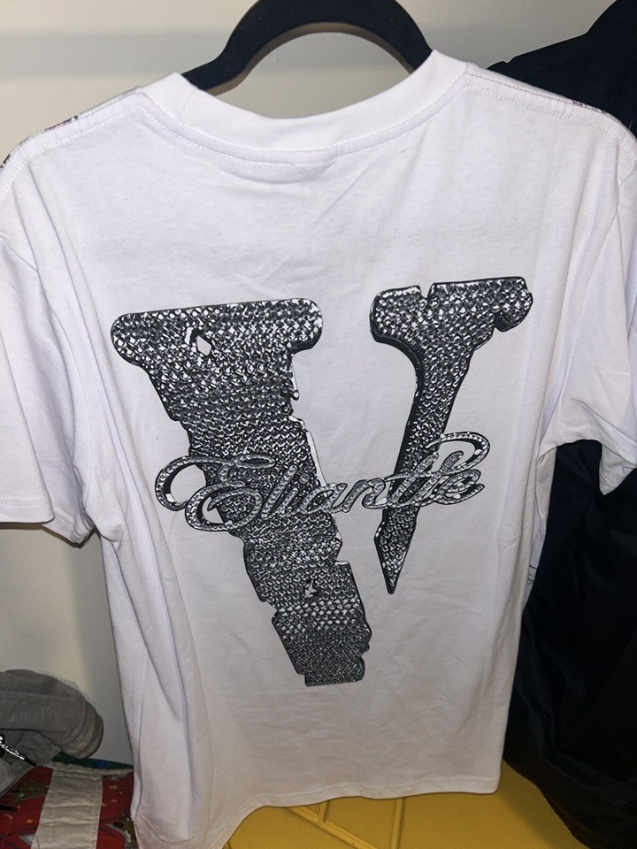 VLONE Yamborghini Eliantte A$AP YAMS Size M Small White Rose Crown Men ...