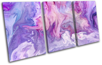 Marble Design Pink Purple Cool Abstract TREBLE TOILE murale ART Photo ...