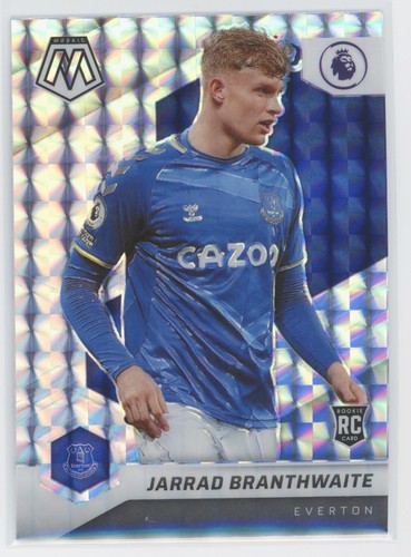 JARRAD BRANTHWAITE 2021-22 PANINI MOSAIC EPL ROOKIE MOSAIC PRIZM #165 ...